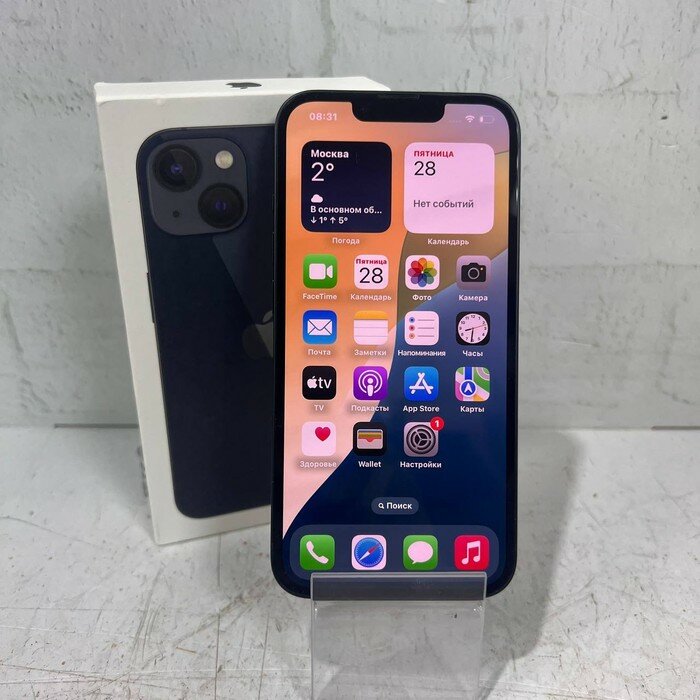 Смартфон Apple iPhone 13 4/128 Черный