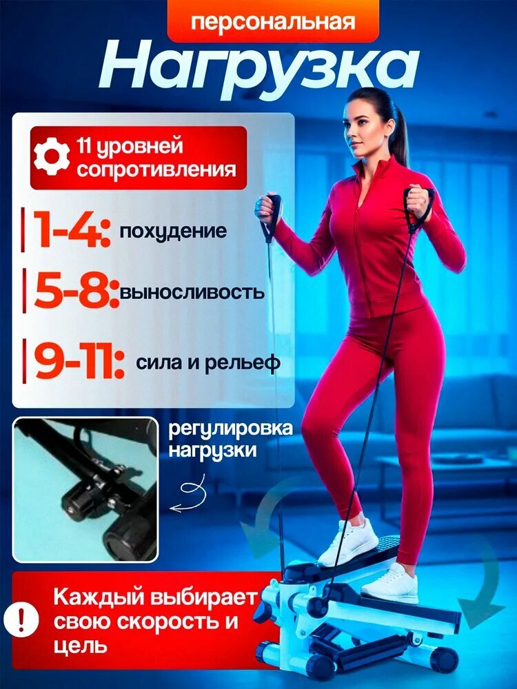Степпер тренажер для домаСтеппер тренажер для дома·········· — фото 1
