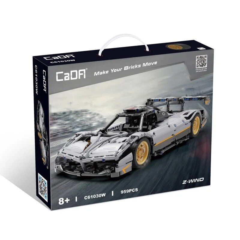 Double Eagle Конструктор Гоночный автомобиль 1:12 969 деталей C61030W с 8 лет