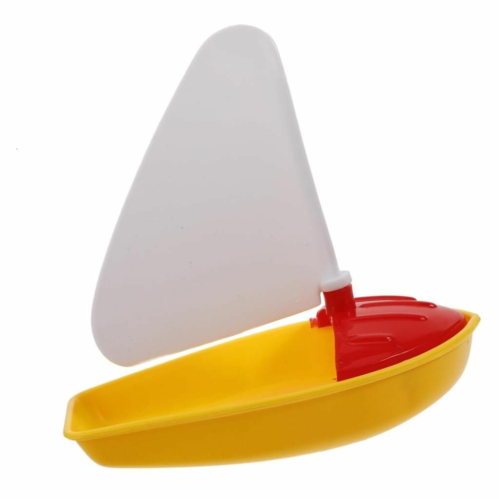 Детский пляжный игрушечный кораблик baby beach toy boat small sailing set-средний парусный спорт