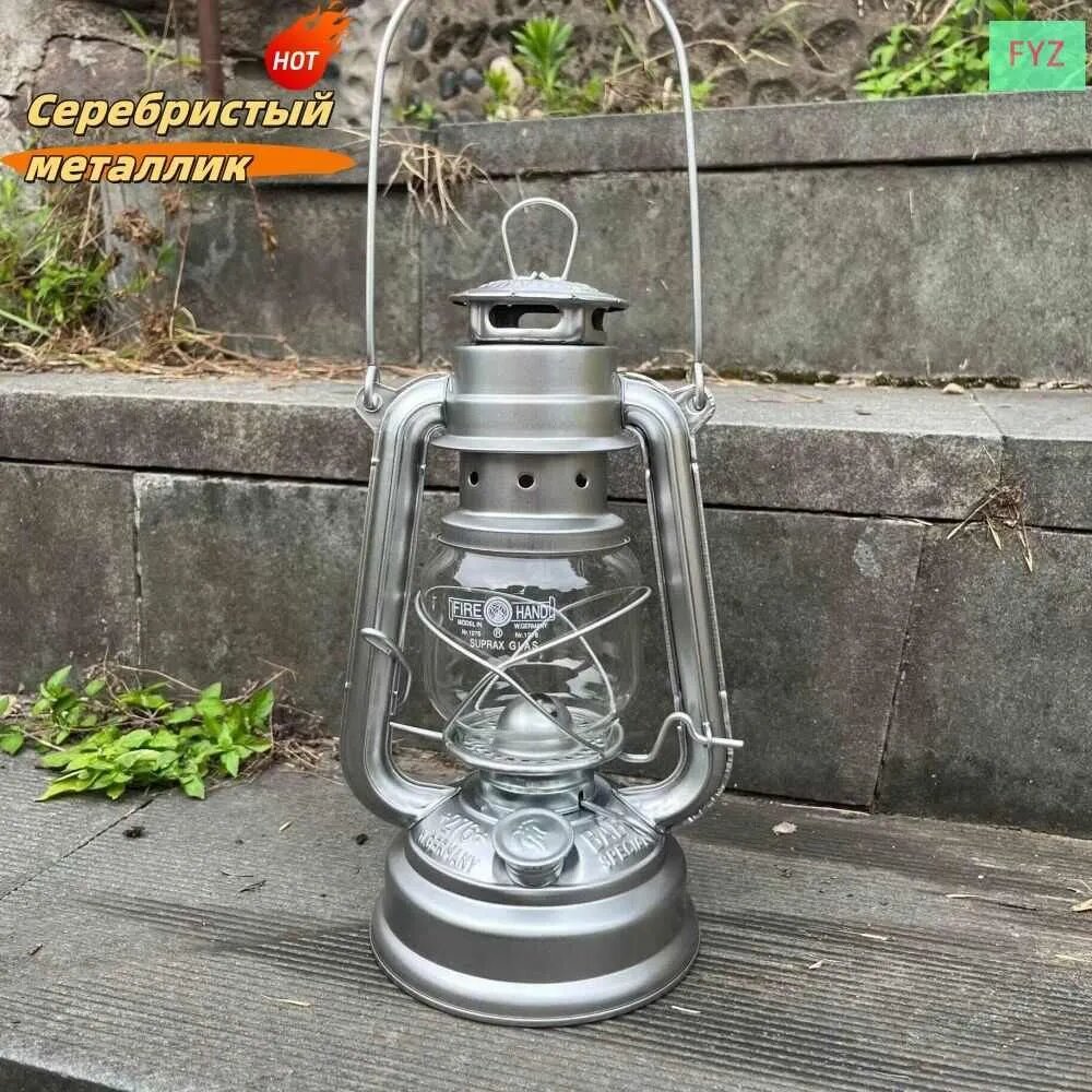 Керосиновая лампа Немецкие старые винтажные кемпинговые керосиновые лампы