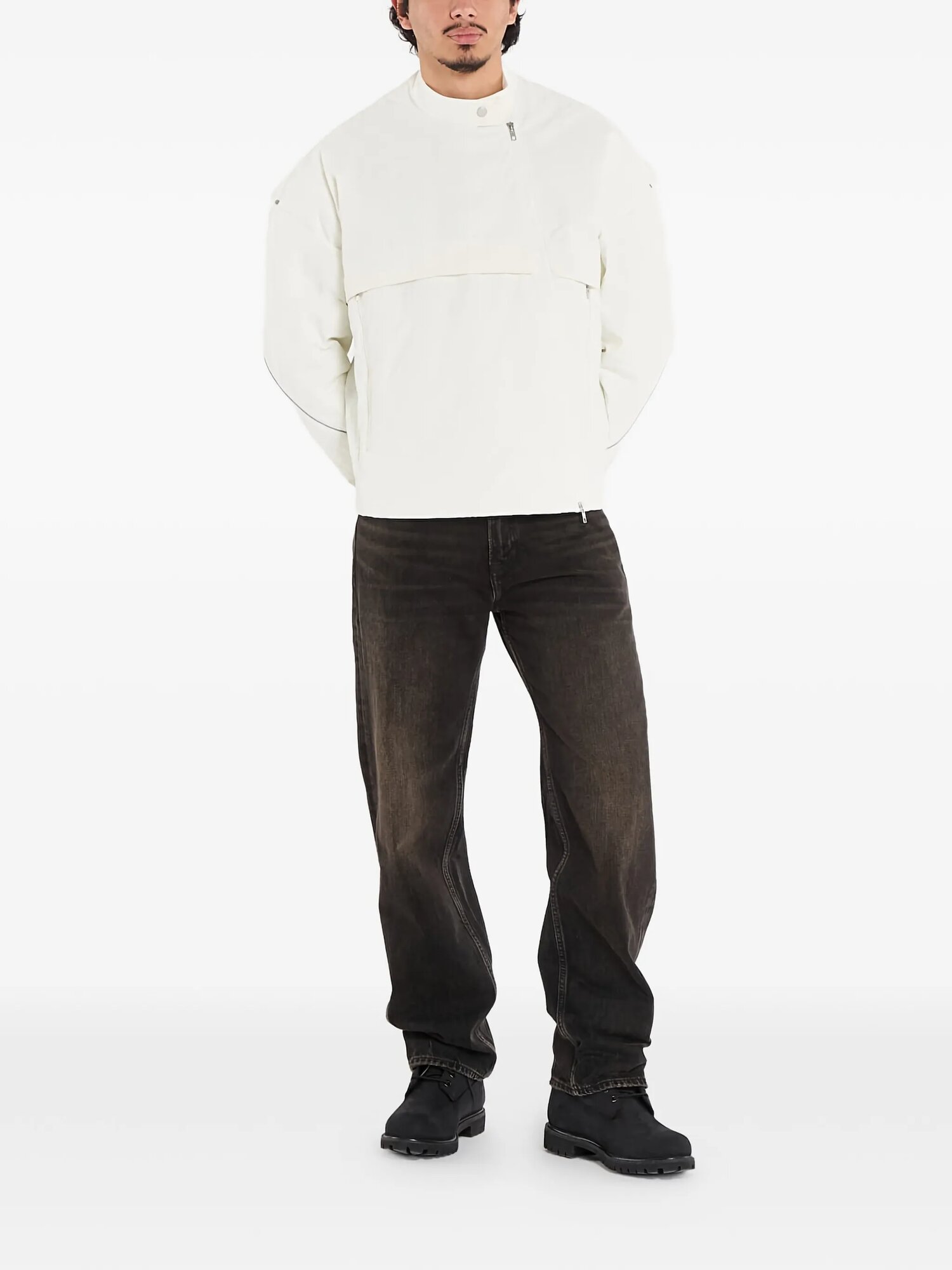 Куртка adidas Motor Ave, размер 48 GER, white — фото 1
