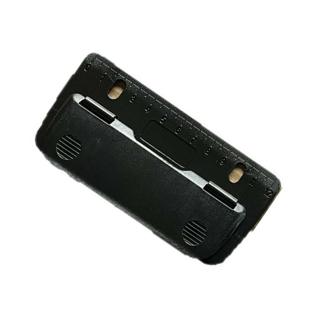 Ручной дырокол 6 мм на 3 листа, 2 отверстия, Черный