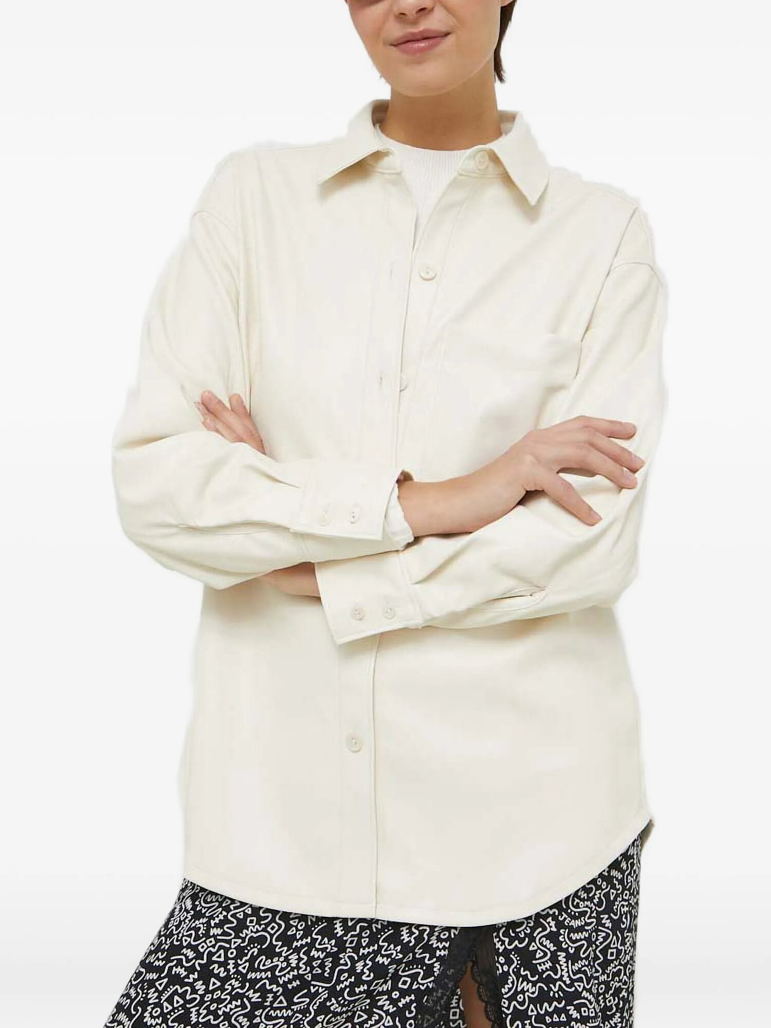 Рубашка Buttoned chest-pocket shirt