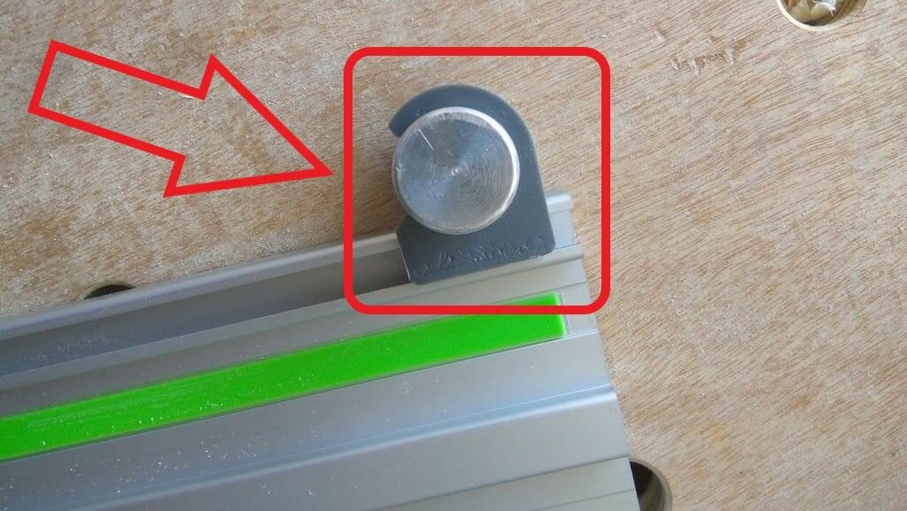 Крепление направляющей Festool к догам 20 и 25мм