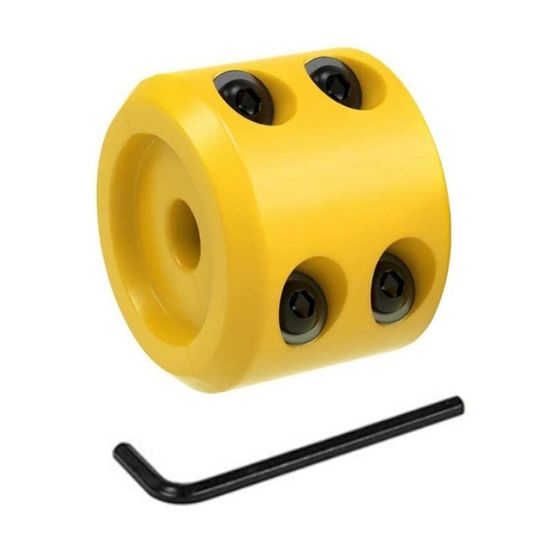 Универсальный стопор кабеля лебедки для ATV и SUV, Желтый