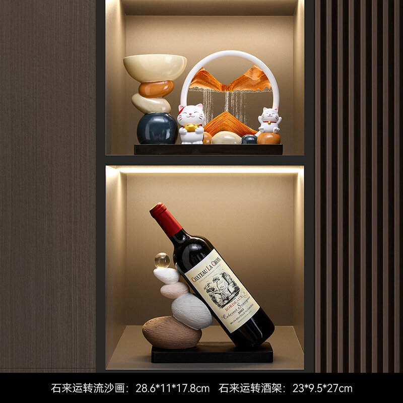 Камень удачи, привлечение богатства, украшение для входа, прихожая, гостиная, винный шкаф, телевизионный шкаф, домашний декор, ключ для новоселья