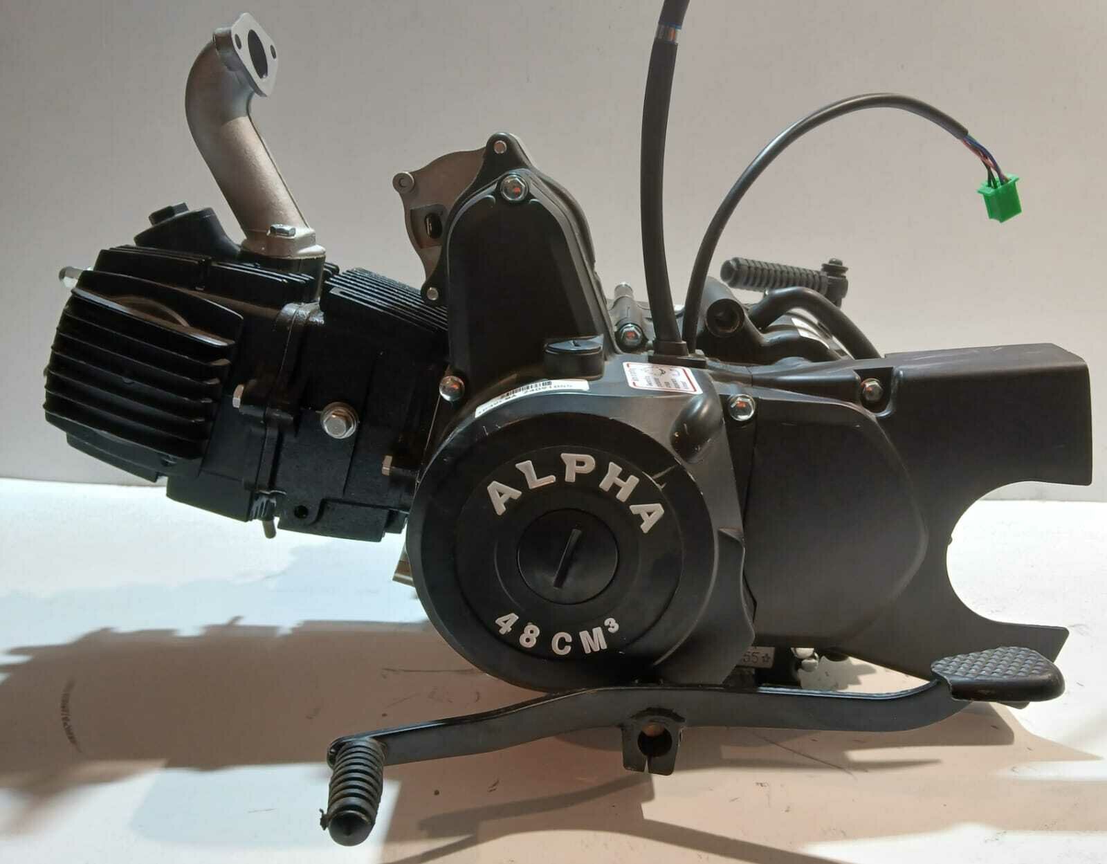 Двигатель 110см3 4-х такт. 4 скорости мопед SCOUT 11