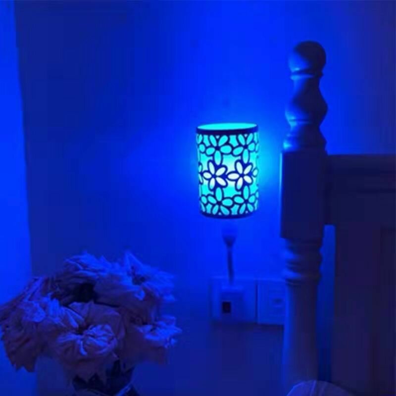 Атмосферный свет для комнаты, ночник с пультом управления, регулируемый ночник, интимный свет для пары, романтический свет фиолетового цвета