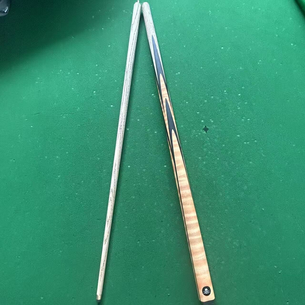 10 мм маленький наконечник бильярдного кия, черный, для игры в снукер, кий для восьмичек и девяток, цельный кий, английский стиль, кий для бильярдного зала