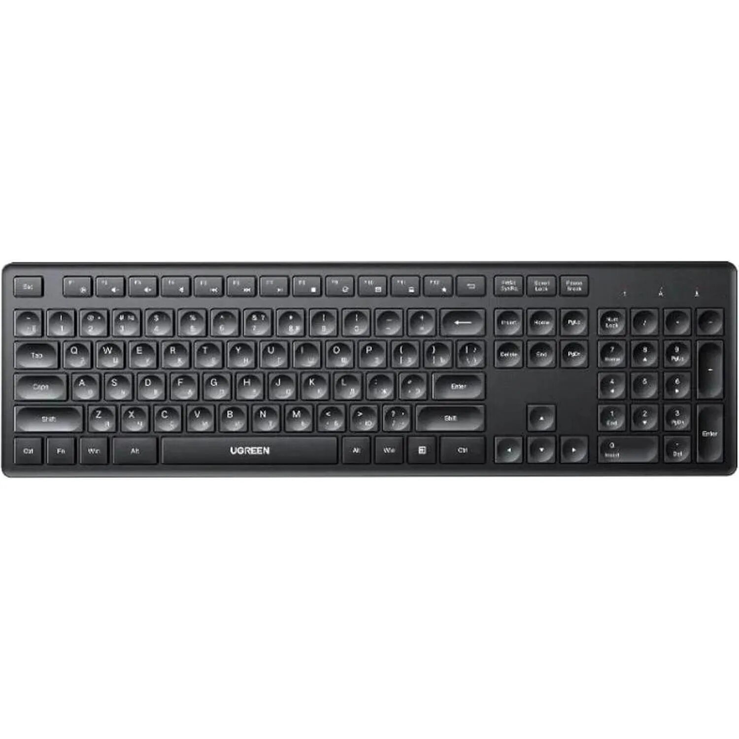 Клавиатура UGREEN KU004 (35734) беспров. Wireless 2.4G Keyboard черный