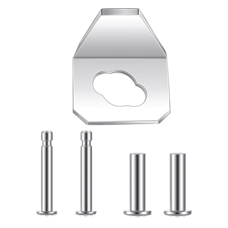 Ремкомплект Доводчика Сетчатой Двери Включает В Себя Сменные Штифты Металлических Пластин Протекторы Прочную Фурнитуру Из Не Ржавеющей Стали Для Установки без Перекладин