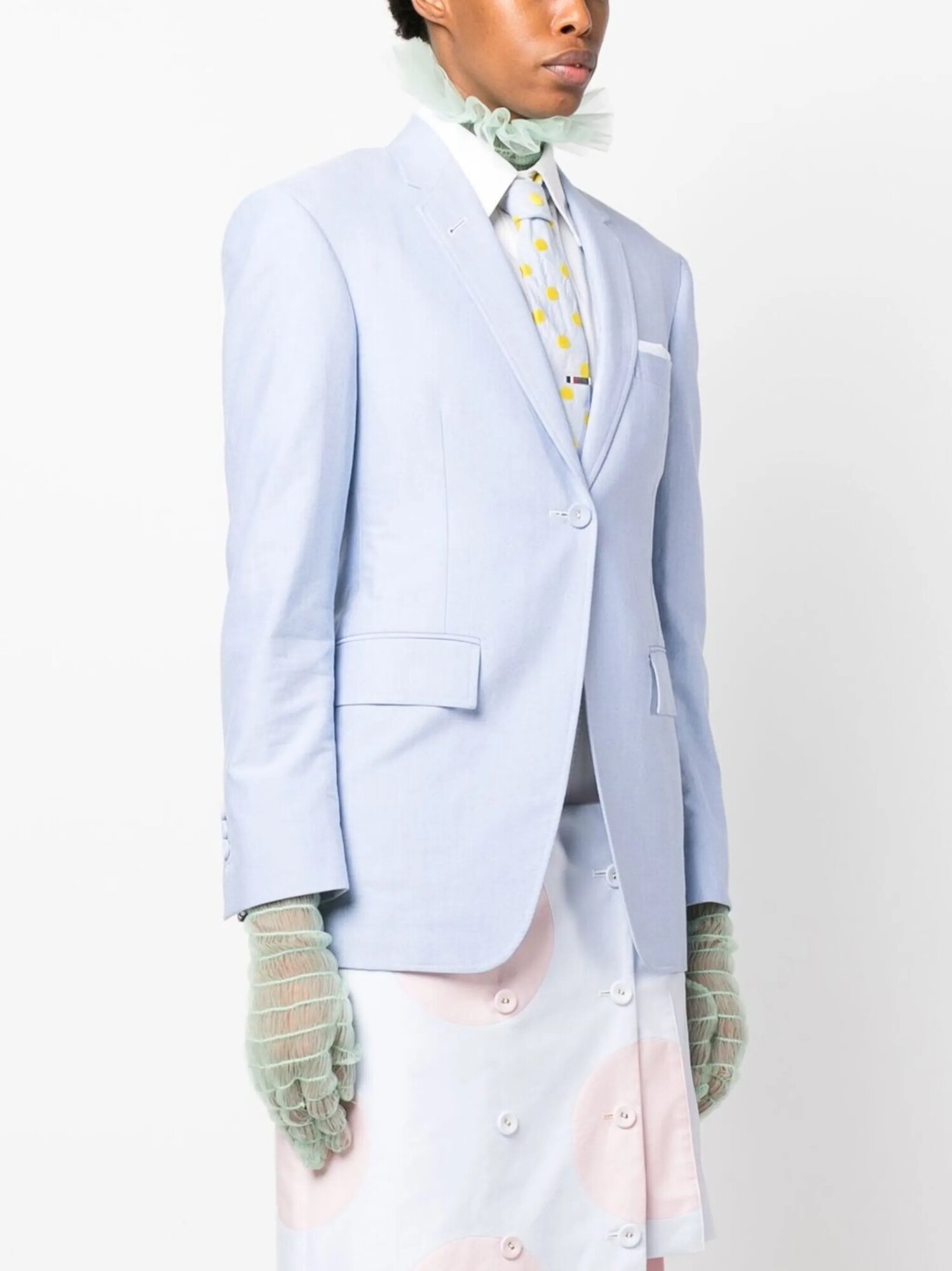 Пиджак THOM BROWNE, размер 38 IT, синий — фото 1