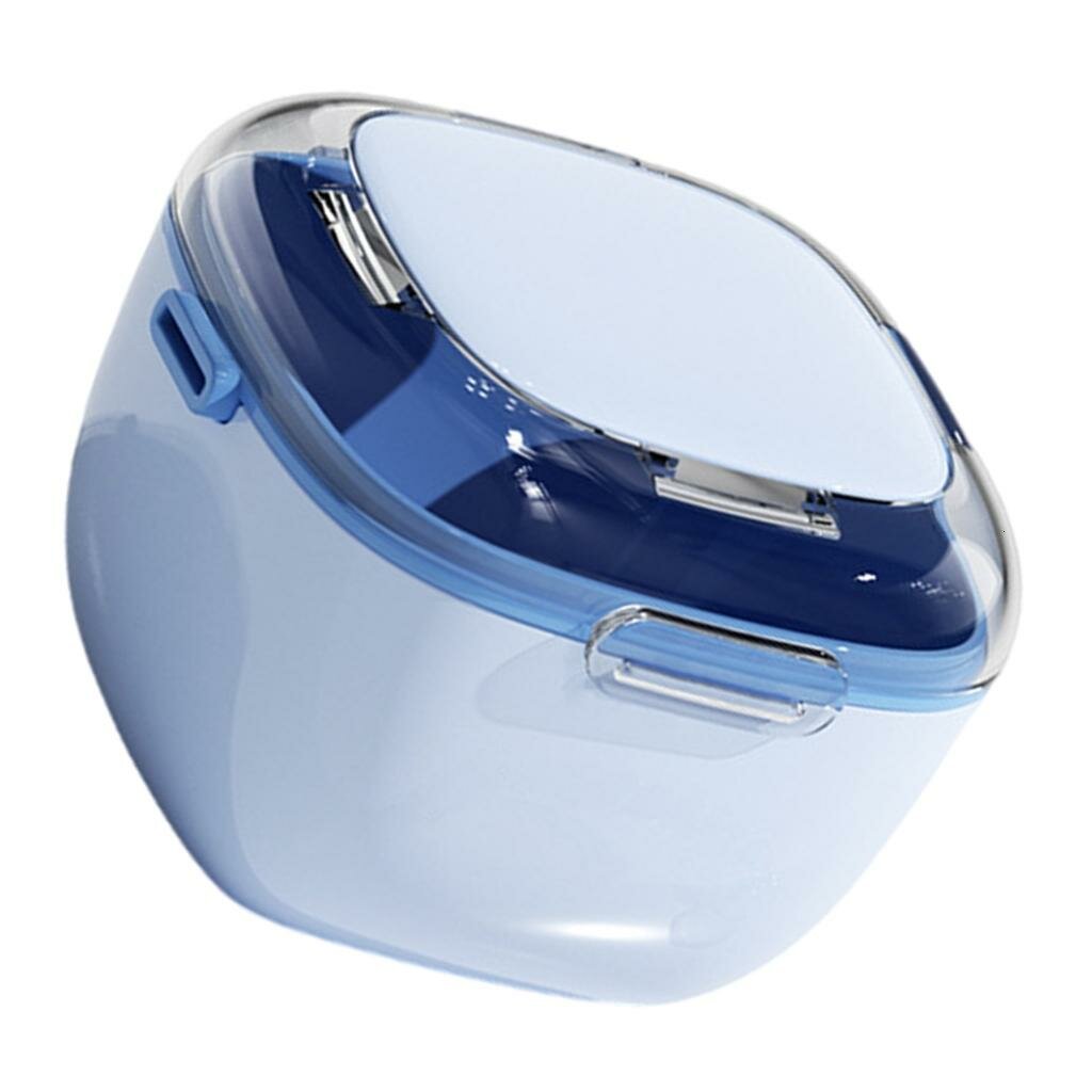 Контейнер для протезов с несколькими отсеками, Светло-голубой