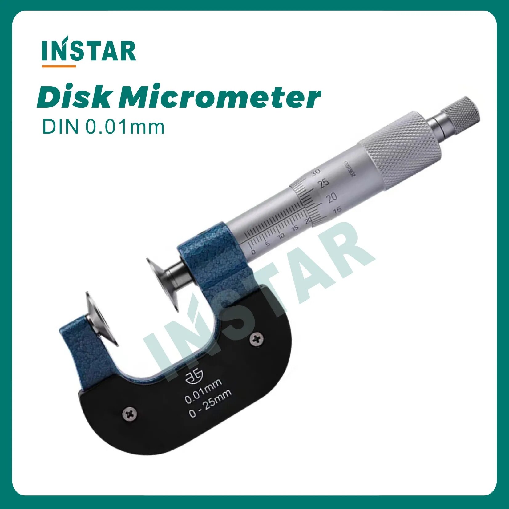 Дисковый микрометр INSTAR 0-25 мм 125-150 мм
