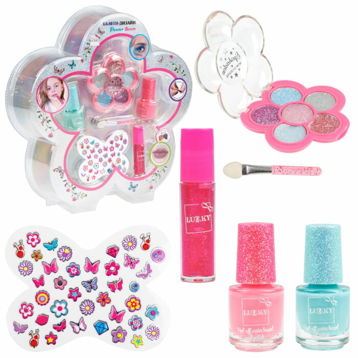 Набор детской декоративной косметики Lukky Бьюти Дизайн Flower Boom