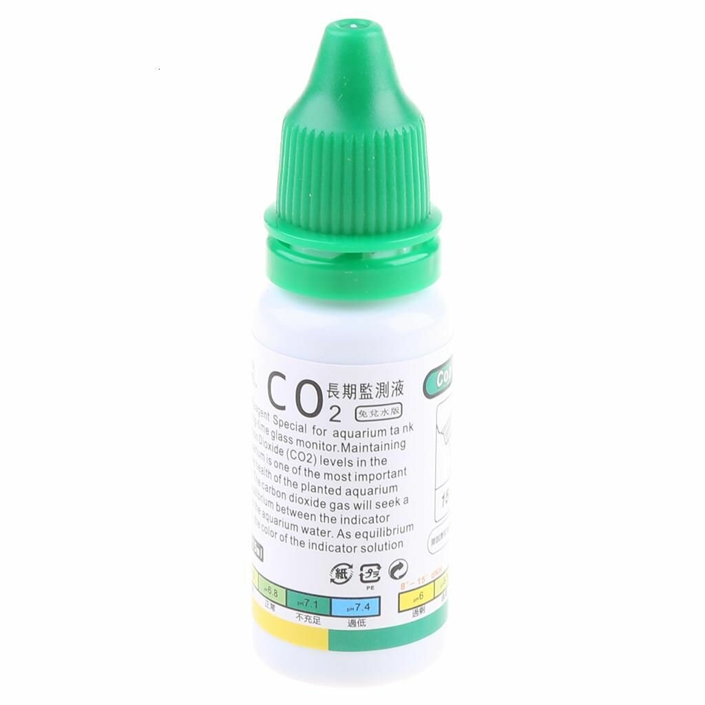 Индикатор CO2 0,5 унции для аквариумов, Белый