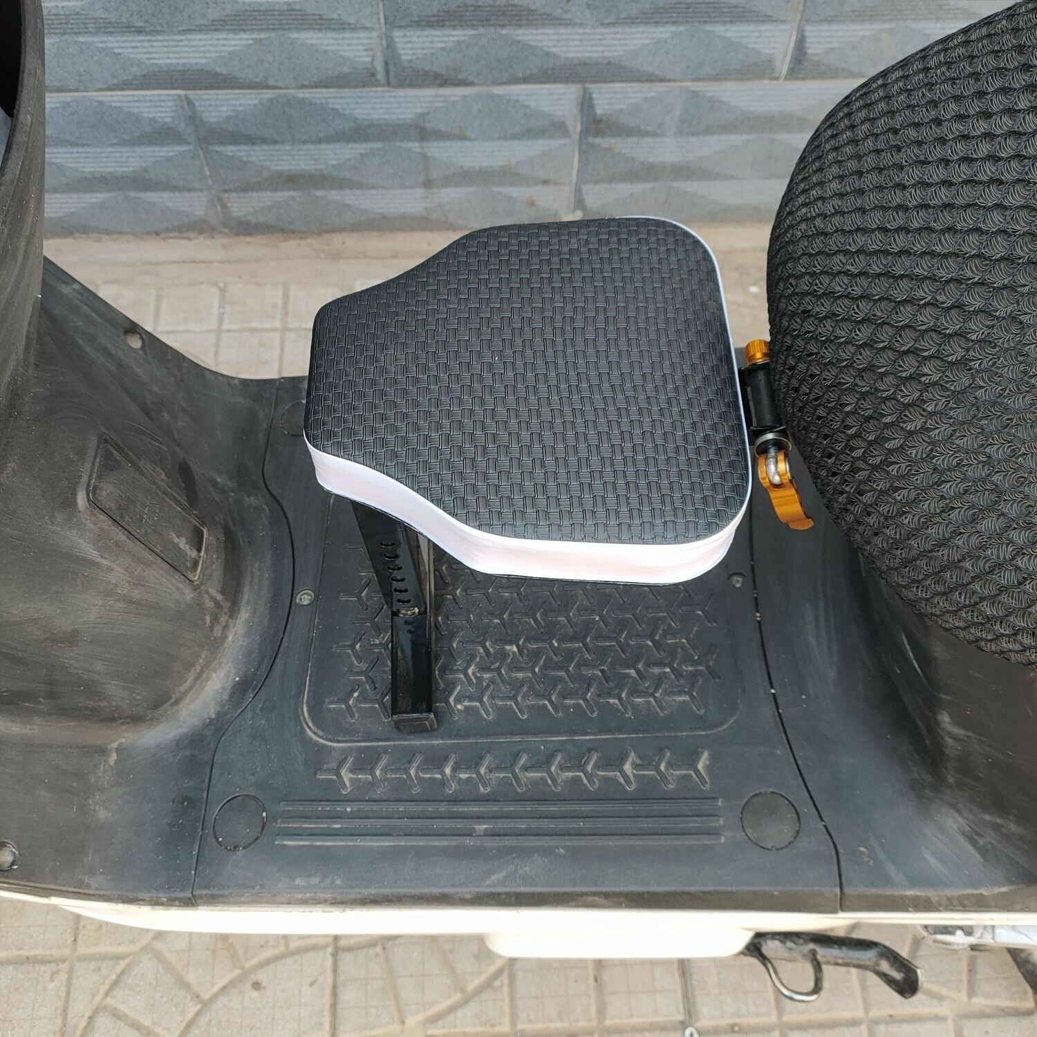 Детское сиденье для электрического мотоцикла Meitong, складное сиденье для скутера, переднее сиденье для маленького мотоцикла-черепахи