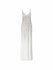 Платье Sleeveless flame-effect lamé gown
