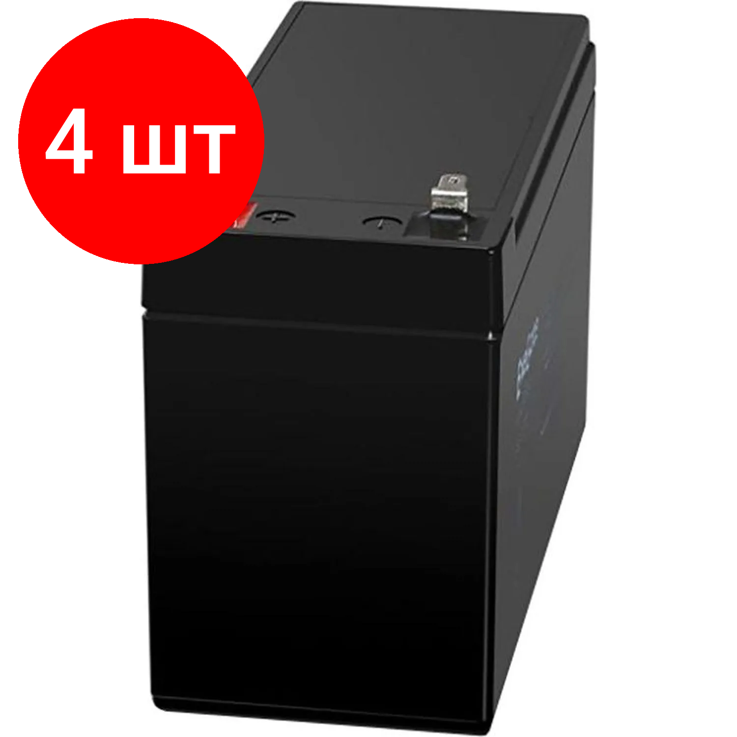 Комплект 4 штук, Батарея для ИБП ExeGate DTM 1207 (12V 7Ah, клеммы F2)