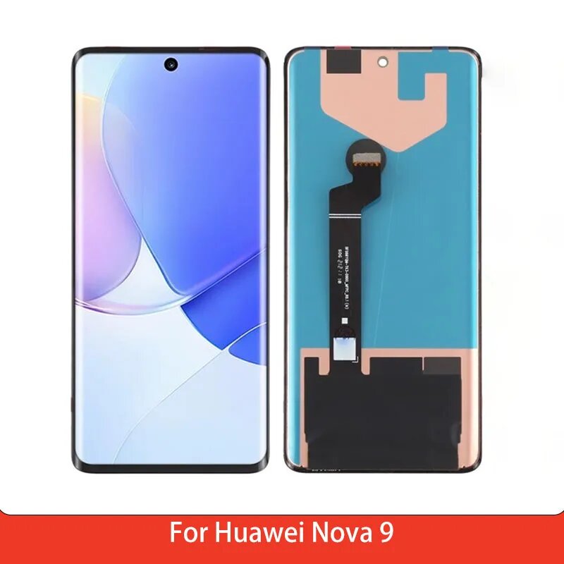 TFT ЖК-экран для Huawei Nova 9, ЖК-дисплей, сенсорный экран с запасными частями в сборе Dgitizer