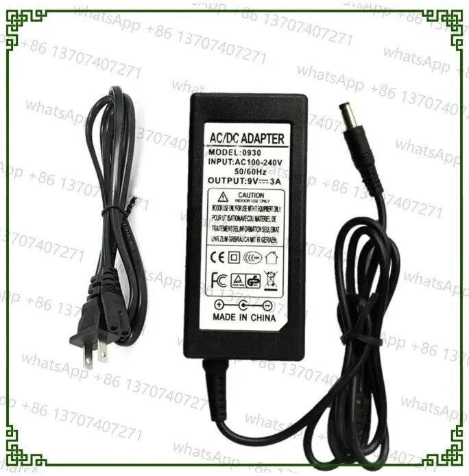 Адаптер зарядное устройство 9В 3А для Roland Boss NO AC CABLE