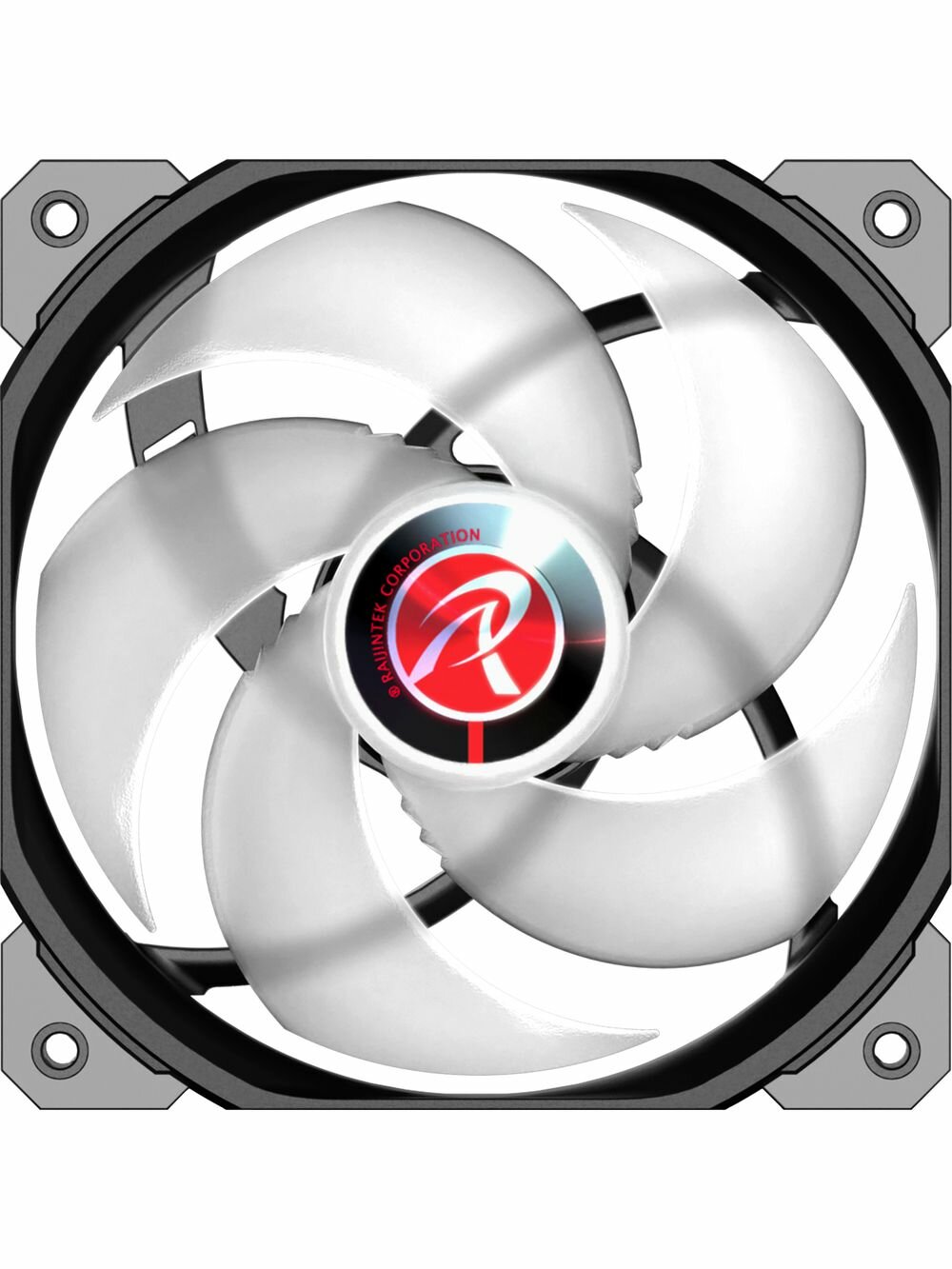 Вентилятор для корпуса RAIJINTEK Ageras 12 ARGB-1 Black (0R40B00256)