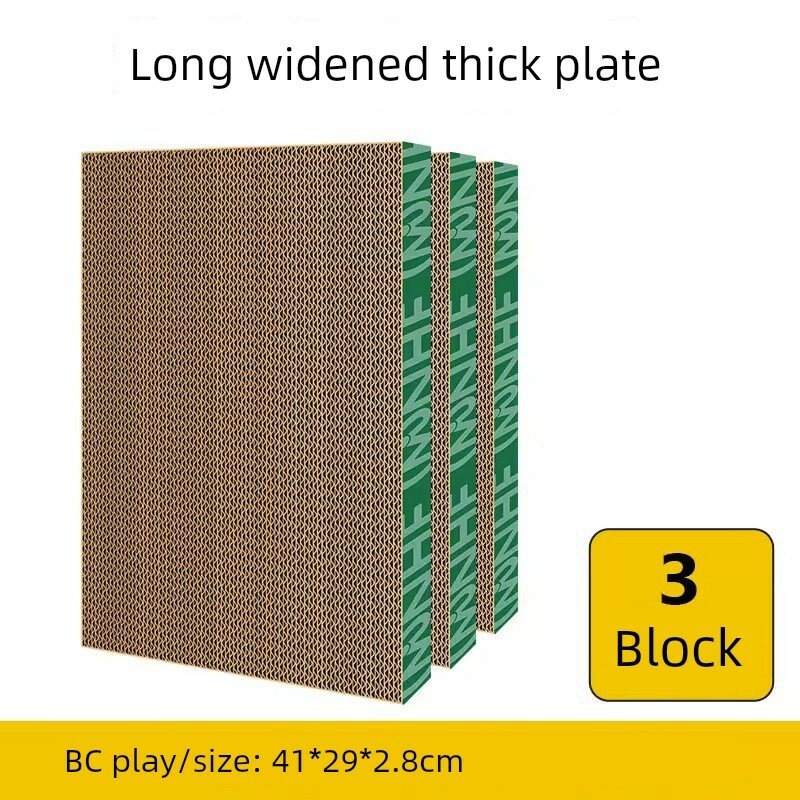 Доска для когтей для кошек, большая, из гофрированного картона, настенная, вертикальная, для заточки когтей, устойчивая