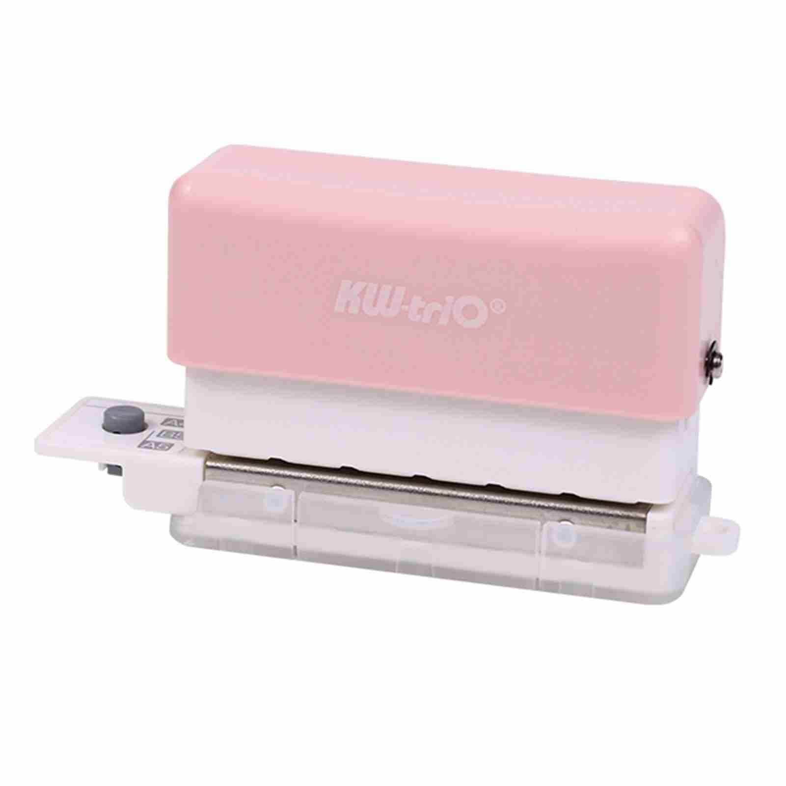 Дырокол для бумаги, 6 отверстий, 3 листа, емкость, дырокол, диаметр отверстия 5,5 мм, мини-портативный перфоратор для бумаги для A4 B5 A5