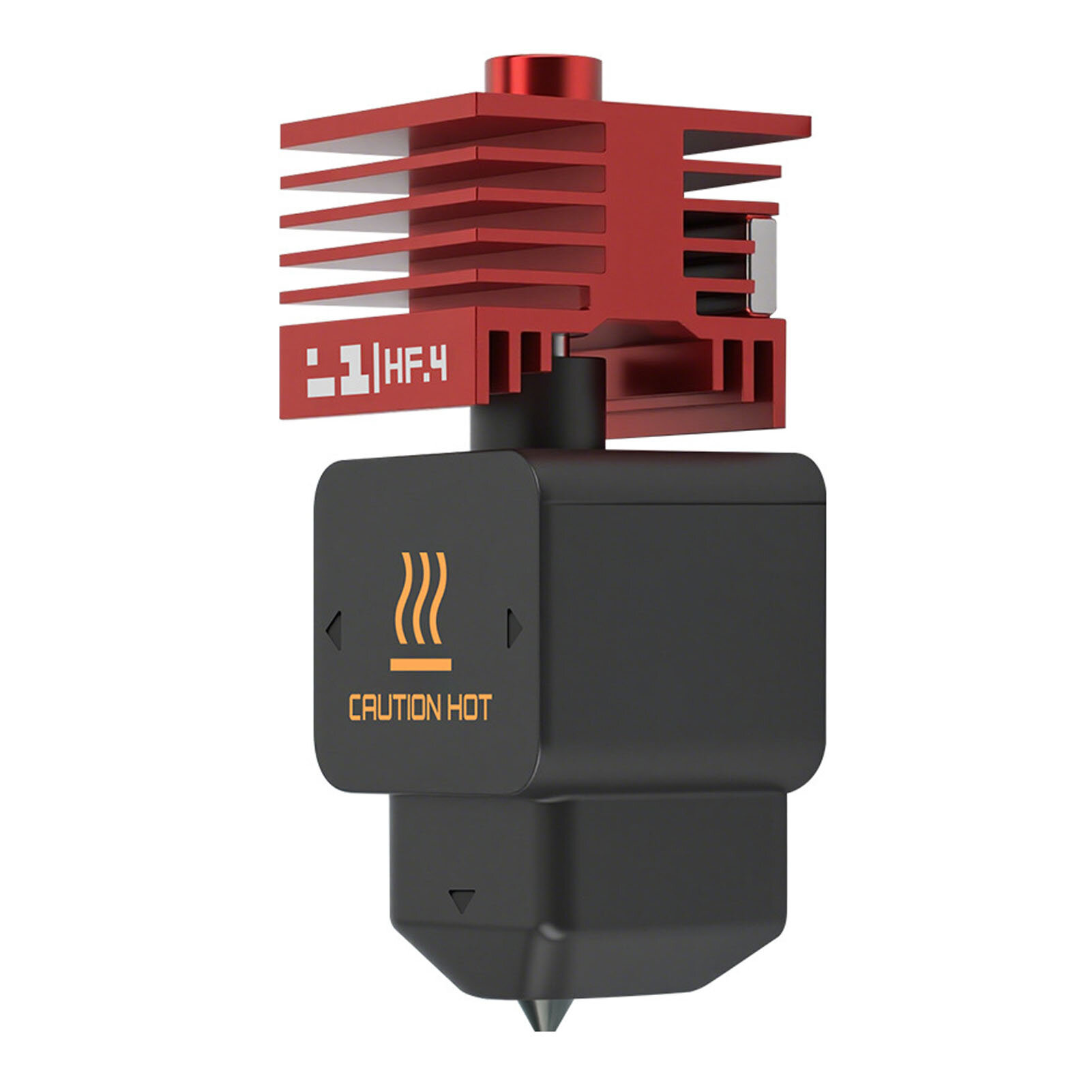 3D-принтер Hotend, подходит для Bambu Lab H2D, сменные аксессуары, высокая скорость потока, сопло 0,4 мм, красный охлаждающий блок с нано-покрытием