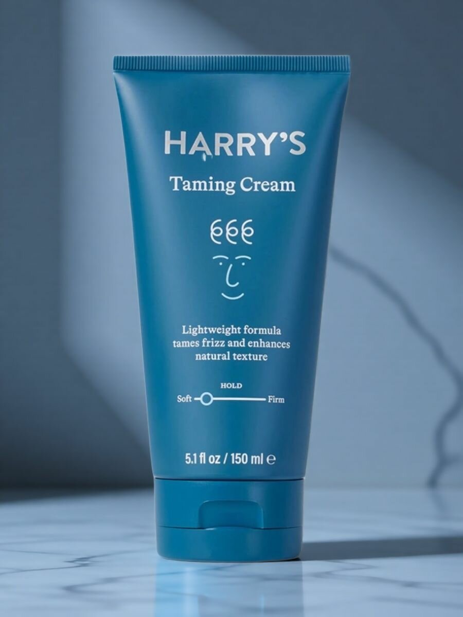 Harry's Крем для укладки волос с мягкой фиксацией и естественным финишем Taming Hair Cream 150 мл.