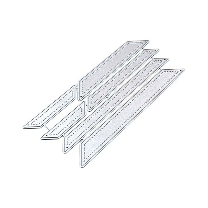 Творческая металлическая рамка для вырезания, трафарет для скрапбукинга, Серебро - M