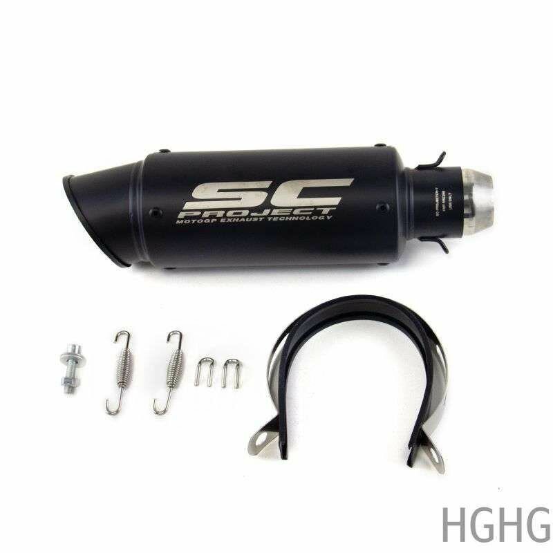 Глушитель для мотоцикла прямоток универсальный на питбайк