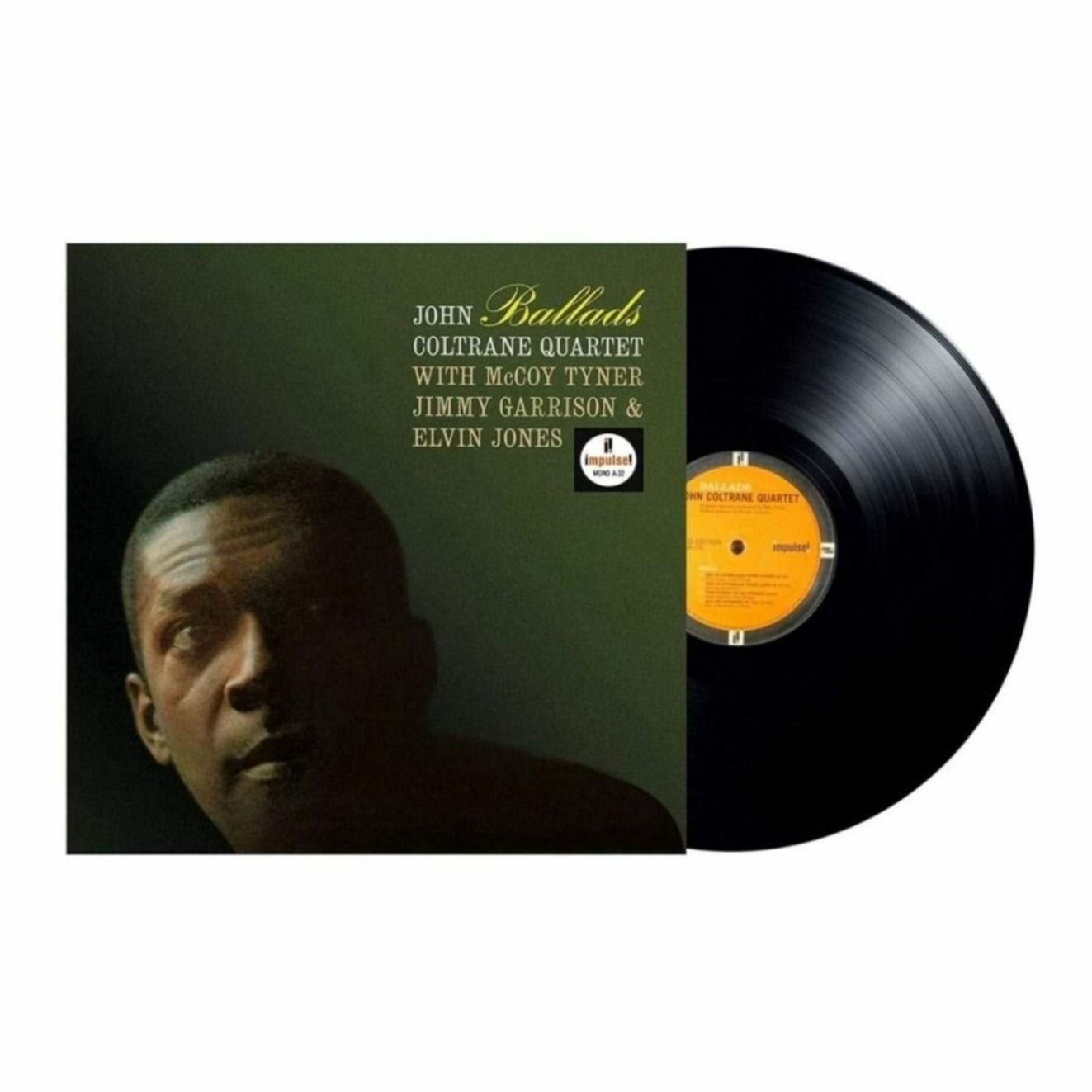 Виниловая Пластинка John Coltrane Quartet - Ballads Vinyl, LP, Album, Reissue, 180 Gram, Gatefold