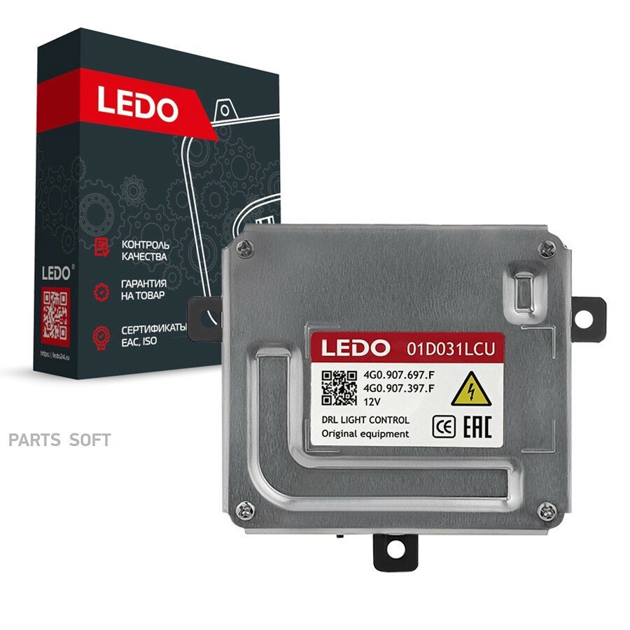 LEDO 01D031LCU LEDO Блок управления ДХО LED фары на VAG 4G0907697F 4G0907397F ()