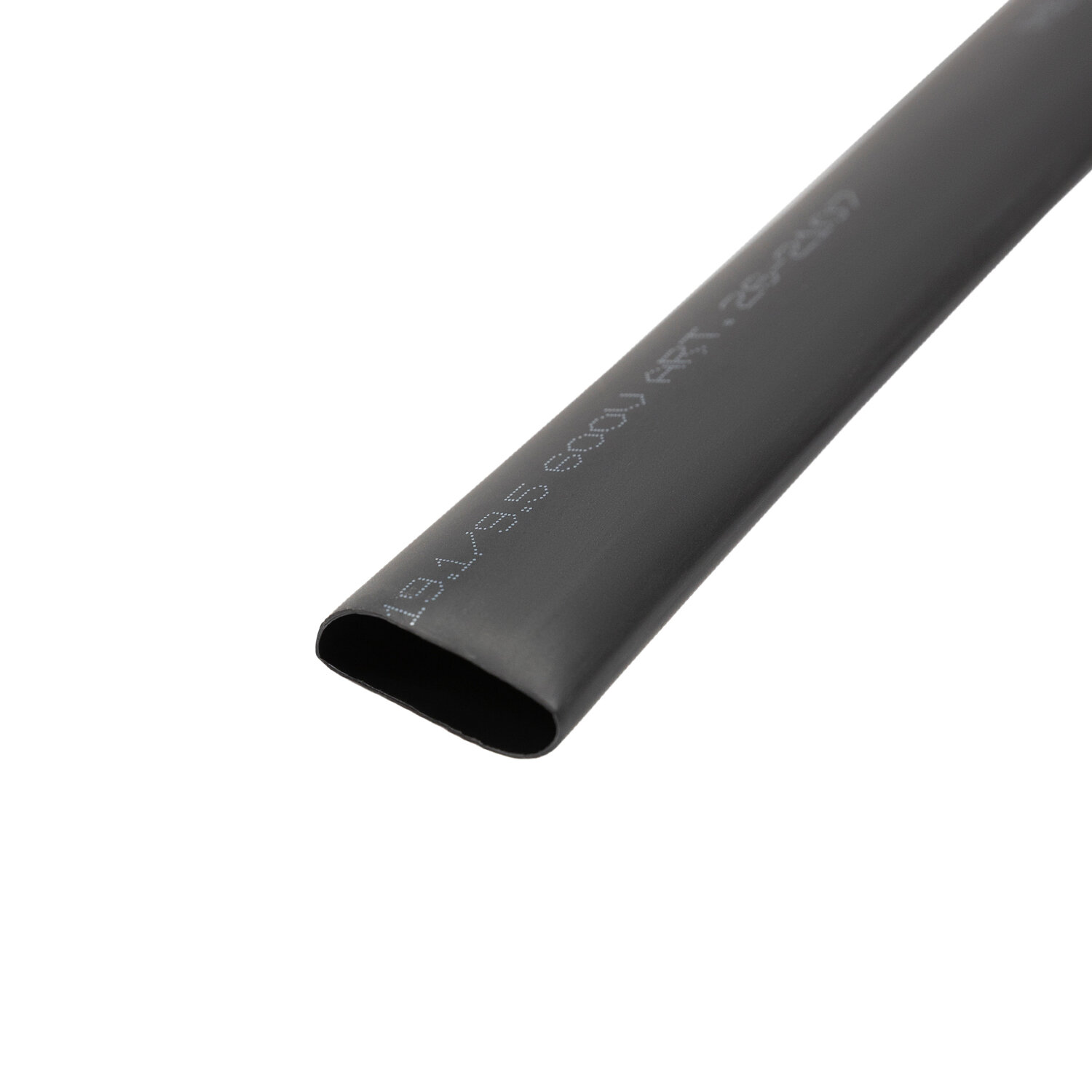 Трубка термоусаживаемая сттк (2:1) двустенная клеевая 19,1/9,55мм, черная, упаковка 10 шт. по 1м REXANT