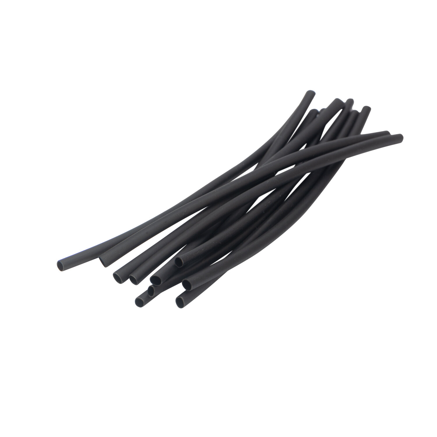 Набор №1 термоусаживаемых трубок ТУТ нг (2:1), черный, 305 шт, REXANT