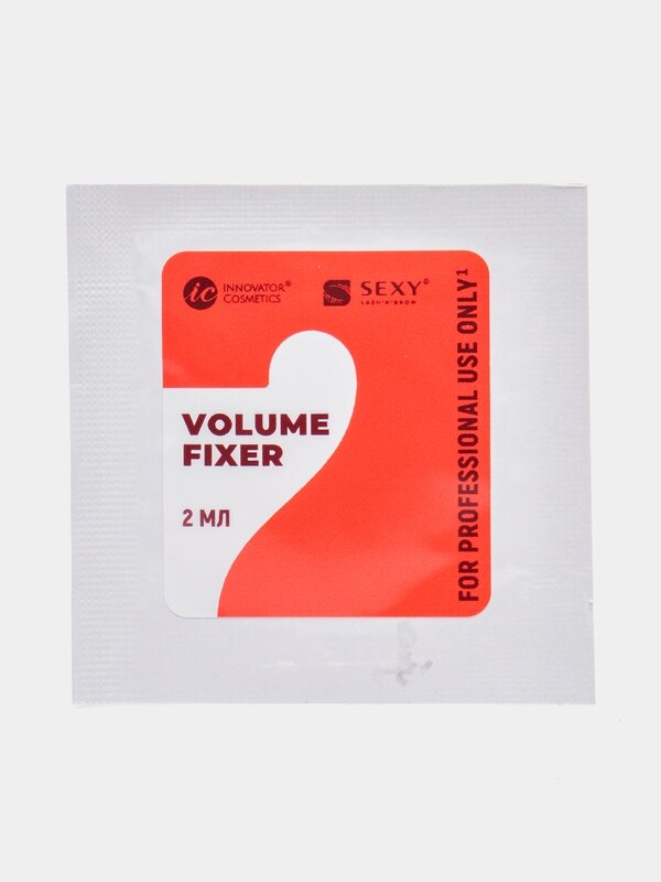 Саше с составом №2 для ламинирования ресниц и бровей VOLUME FIXER, 2 мл