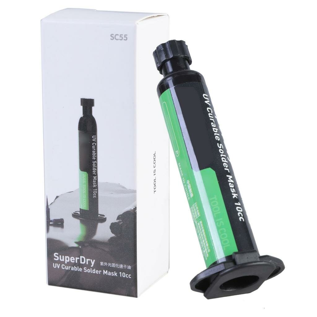 Механик 10 мл, отверждаемая паяльная маска для плат