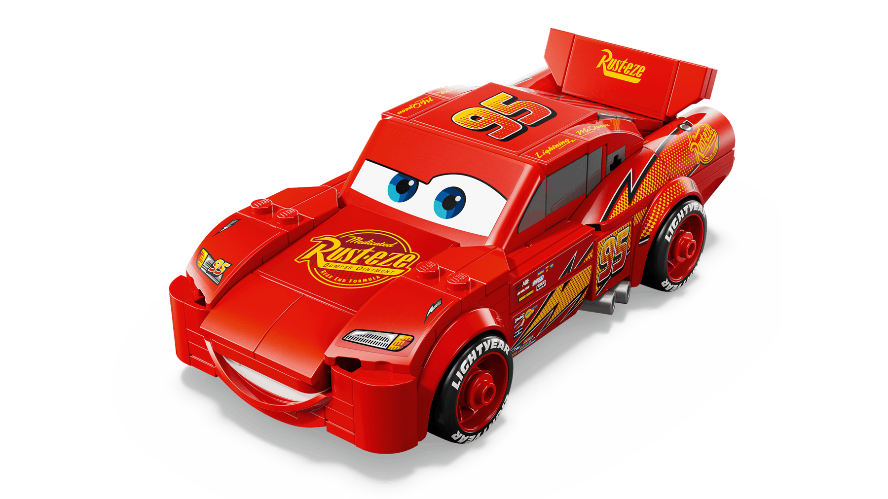 Конструктор LEGO Disney™ 77255 Молния Маккуин, красный, 270 дет. — фото 1