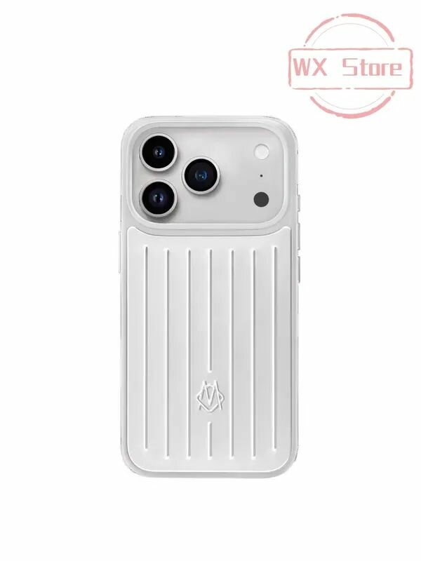 Чехол для iPhone 17 Pro Max, титановый, серебристый