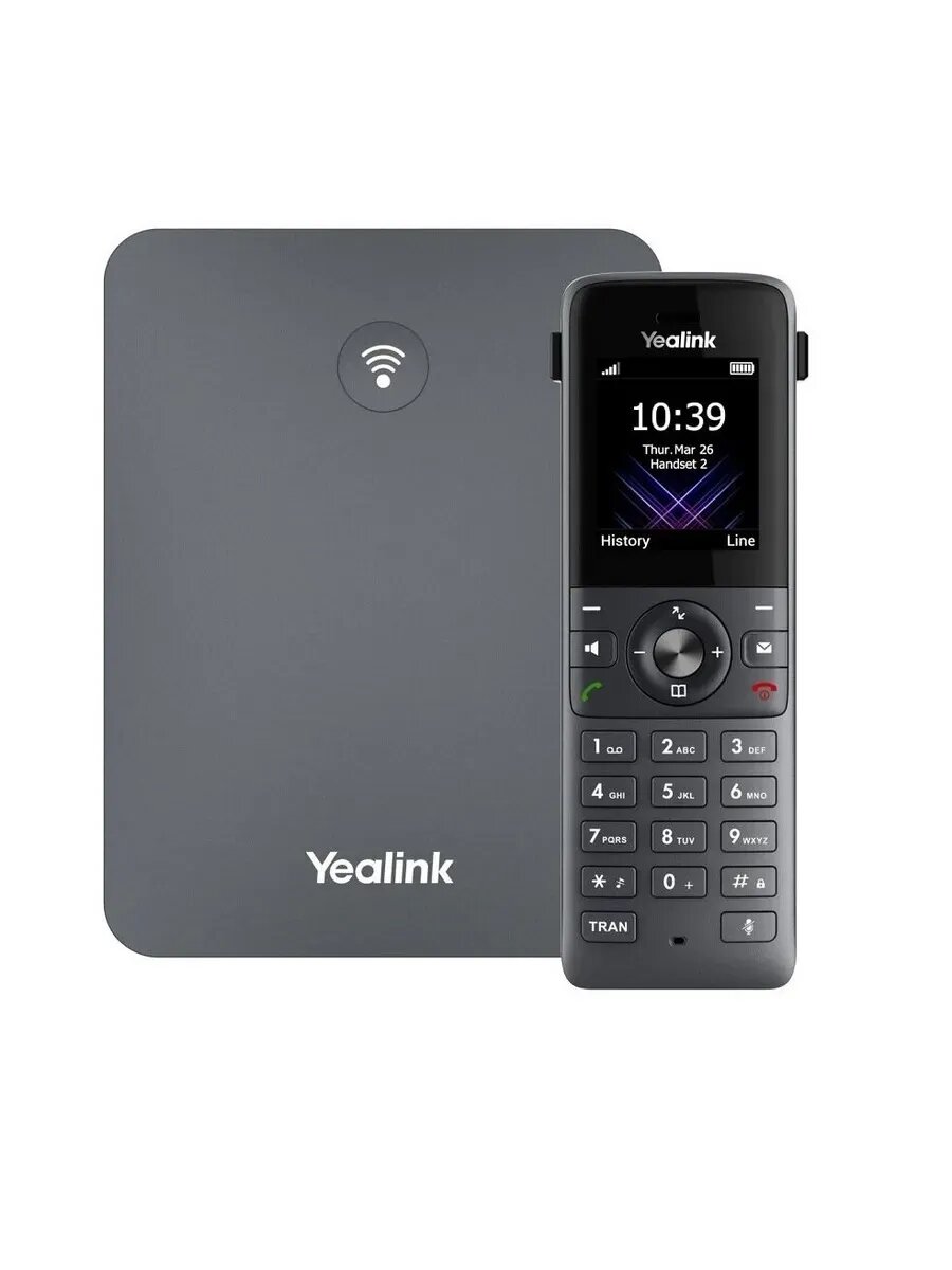 DECT-трубка W73P база W70B + трубка W73H до 10 SIP аккаунтов