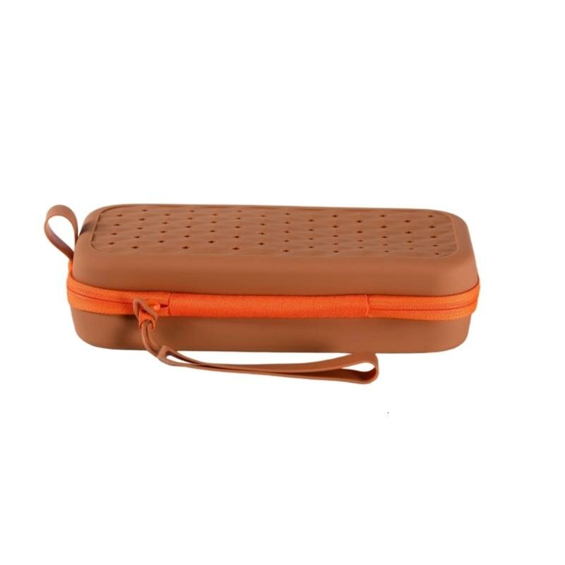 Чехол для очков для плавания из силикона, Коричневый