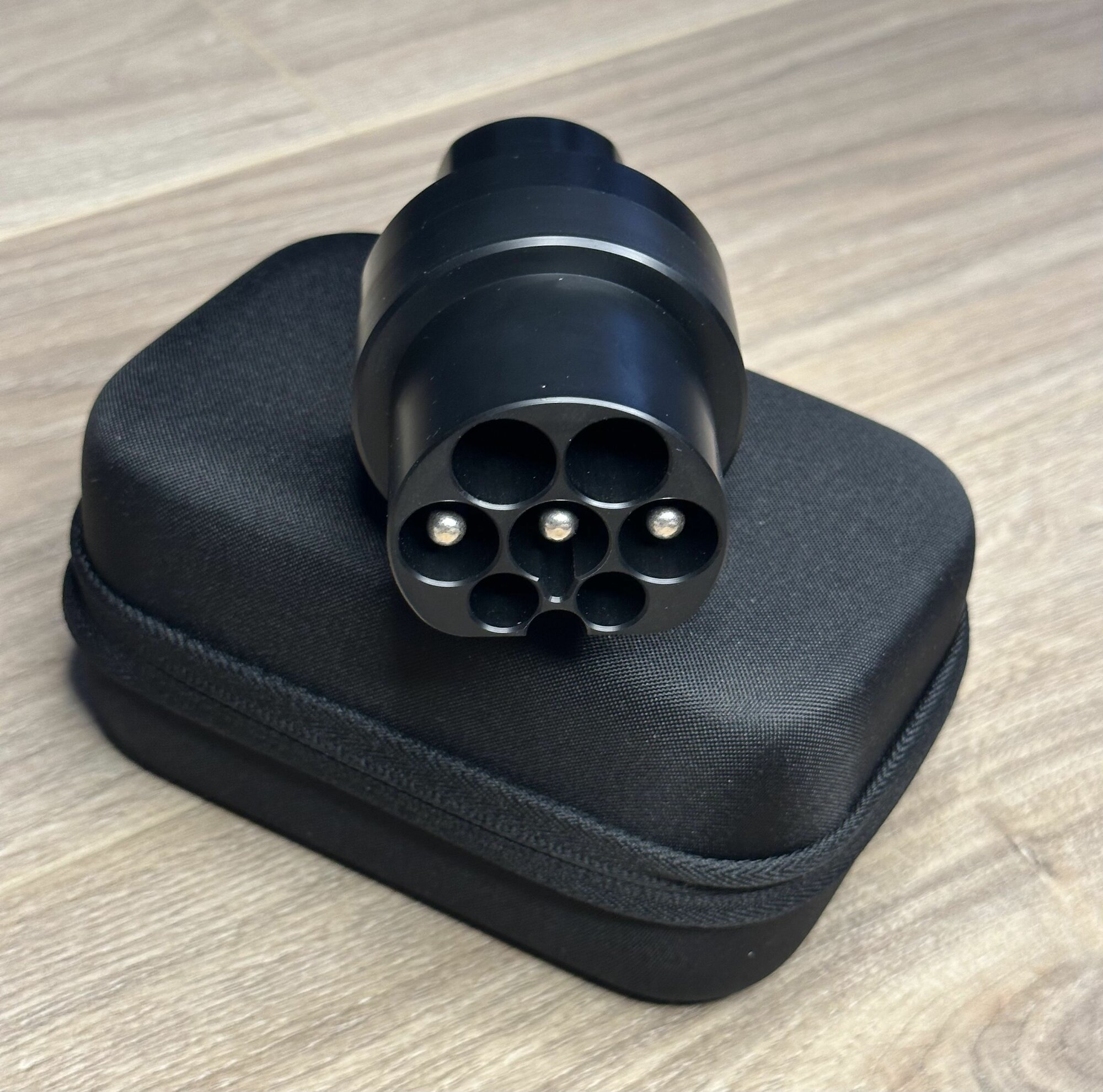 Переходник Type-2 для зарядки американской Tesla, 7 кВт, 32 А (1 ф)