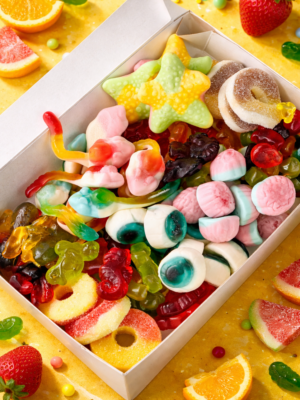 Мармелад жевательный подарочный набор микс мужчине женщине 600гр