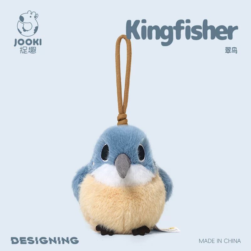 Настоящая плюшевая игрушка-птичка Фуркотал, милая кукла, подушка для сна, маленькая игрушка для девочек, подарок