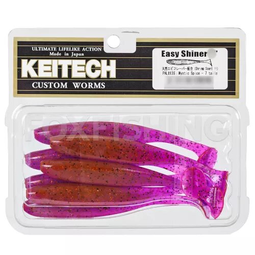Силиконовая приманка Keitech Easy Shiner 3.5 8,9см. вес: 3,9гр. 7шт. PAL#13
