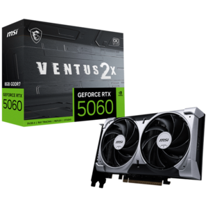 Видеокарта MSI GeForce RTX 5060 8G VENTUS 2X OC