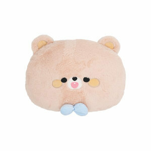 Подушка с 3D кроликом из парового бархата, удобная и мягкая, для гостиной, поддержка поясницы, мультяшная милая подушка для офиса