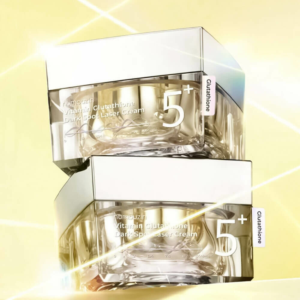 Осветляющий крем с глутатионом numbuzin No.5+ Vitamin Glutathione Dark Spot Laser Cream